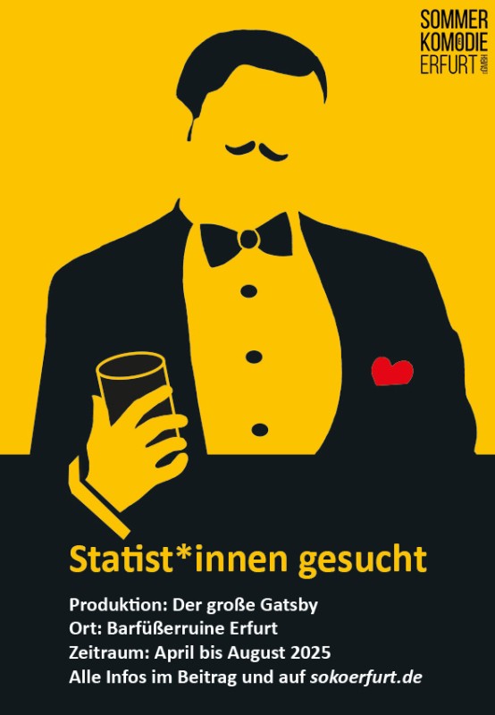 Statist*innen gesucht | SommerKomödie Erfurt